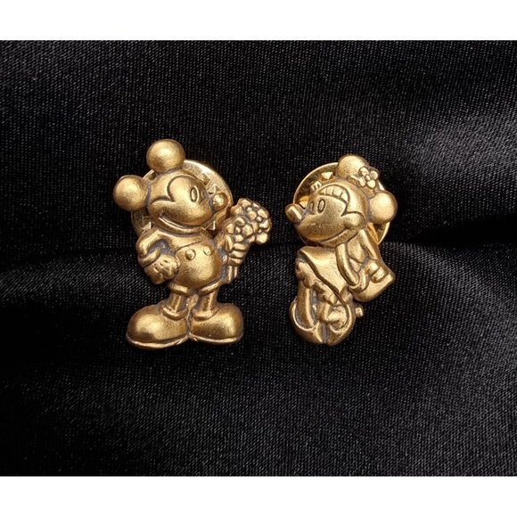 Disney | Jewelry | Vintage Early 200s Disney Signed Mickey Minnie Mouse ...